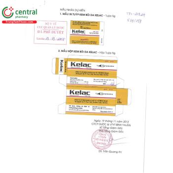 Thuốc Kelac 2% (Ketoconazol) - Trị nấm ngoài da, lang ben, hắc lào
