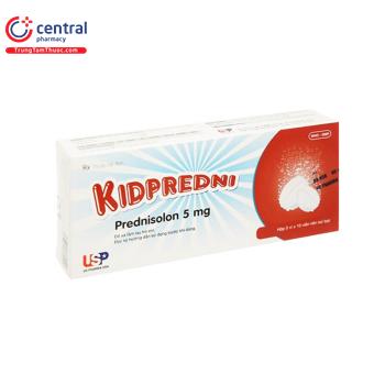 [CHÍNH HÃNG] Thuốc Kidpredni 5mg - Thuốc kháng viêm, chống dị ứng