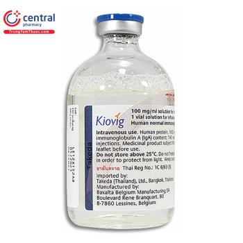 [CHÍNH HÃNG] Thuốc Kiovig điều trị hội chứng suy giảm miễn dịch