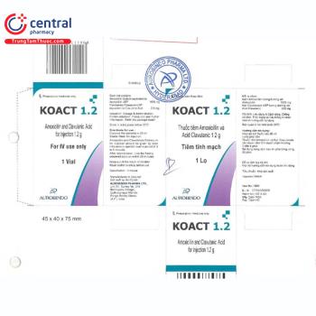 [CHÍNH HÃNG] Thuốc Koact 1.2 - điều trị nhiễm khuẩn