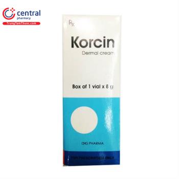 [CHÍNH HÃNG] Thuốc Korcin điều trị viêm da, eczema, nhiễm khuẩn