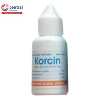 [CHÍNH HÃNG] Thuốc Korcin điều trị viêm da, eczema, nhiễm khuẩn