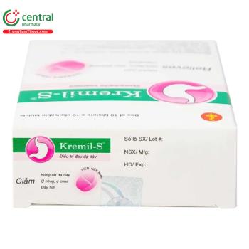 Thuốc Kremil-S điều trị viêm loét dạ dày-tá tràng