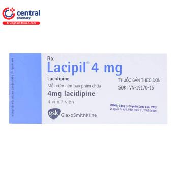 Thuốc Lacipil 4mg: giải pháp hạ huyết áp hiệu quả