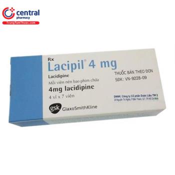 Thuốc Lacipil 4mg: giải pháp hạ huyết áp hiệu quả