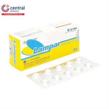[CHÍNH HÃNG] Thuốc Lampar 5mg điều trị trào ngược dạ dày - thực quản