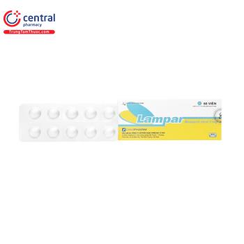 [CHÍNH HÃNG] Thuốc Lampar 5mg điều trị trào ngược dạ dày - thực quản