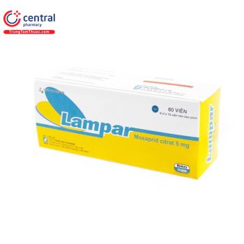 [CHÍNH HÃNG] Thuốc Lampar 5mg điều trị trào ngược dạ dày - thực quản