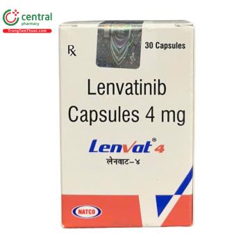 Thuốc Lenvat 4mg chỉ định điều trị bệnh ung thư tuyến giáp