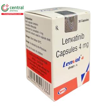 Thuốc Lenvat 4mg chỉ định điều trị bệnh ung thư tuyến giáp