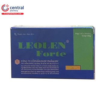 Thuốc Leolen Forte: thành phần, công dụng, đối tượng sử dụng