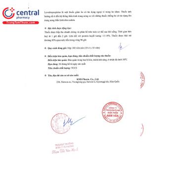 [CHÍNH HÃNG] Thuốc Lepro Tablet 60mg điều trị tình trạng ho hiệu quả