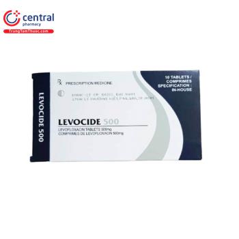 [CHÍNH HÃNG] Thuốc Levocide 500 - Kháng sinh phổ rộng diệt khuẩn mạnh