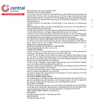 [CHÍNH HÃNG] Thuốc Levocide 500 - Kháng sinh phổ rộng diệt khuẩn mạnh