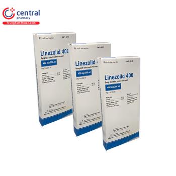 [CHÍNH HÃNG] Thuốc kháng sinh Linezolid 400 Am Vi điều trị viêm phổi