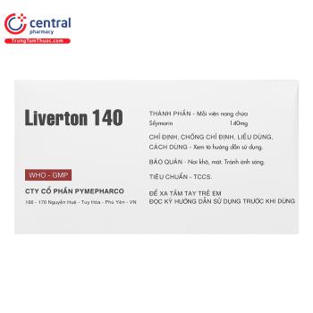[CHÍNH HÃNG] Thuốc Liverton 140 điều trị các bệnh về gan
