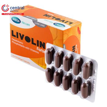 [CHÍNH HÃNG] Thuốc Livolin Forte điều trị bệnh viêm gan, xơ gan