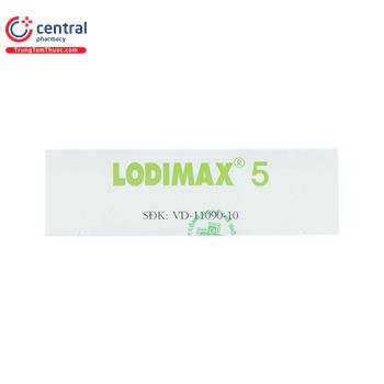 [CHÍNH HÃNG] Thuốc Lodimax 5: Giúp làm hạ huyết áp hiệu quả