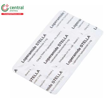Thuốc Loperamide STELLA 2mg kiểm soát và giảm triệu chứng tiêu chảy