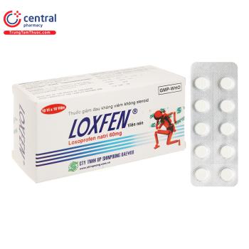 [CHÍNH HÃNG] Thuốc Loxfen 60mg- Chống viêm và giảm đau