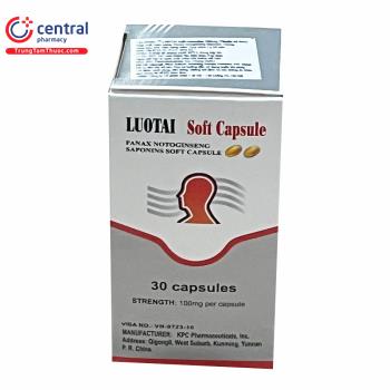 Thuốc Luotai Soft Capsule điều trị đột quỵ, nhồi máu não