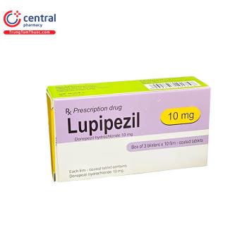 [CHÍNH HÃNG] Thuốc Lupipezil 10mg cải thiện các triệu chứng Alzheimer