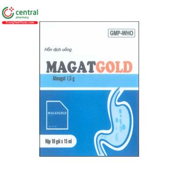 Thuốc Magatgold 1,5g/15ml điều trị triệu chứng tăng tiết acid dạ dày