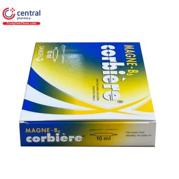 [CHÍNH HÃNG] Thuốc Magne B6 Corbiere (ống) cho người thiếu hụt Magie