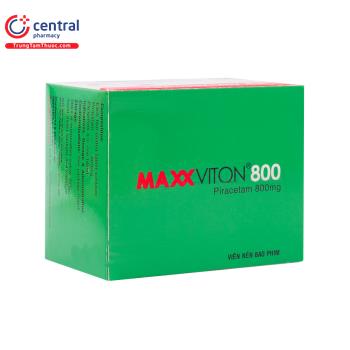[CHÍNH HÃNG] Thuốc Maxxviton 800 điều trị những tổn thương não bộ