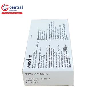 [CHÍNH HÃNG] Thuốc Meclon - viên đặt điều trị viêm âm đạo
