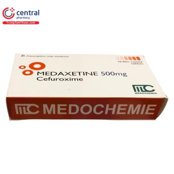 [CHÍNH HÃNG] Thuốc Medaxetine 500mg điều trị nhiễm khuẩn đường hô hấp