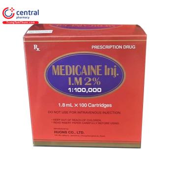 [CHÍNH HÃNG] Thuốc Medicaine Inj. 2- thuốc gây tê phẫu thuật
