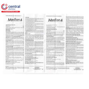 Thuốc Medlon 4 DHG điều trị các triệu chứng viêm và bệnh lý miễn dịch