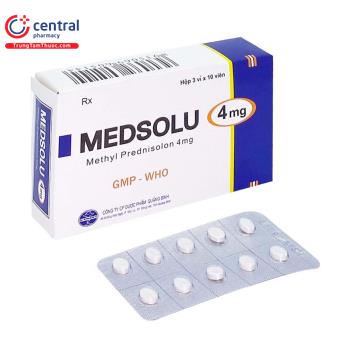 [CHÍNH HÃNG] Thuốc Medsolu 4mg - Hết viêm giảm đau hiệu quả