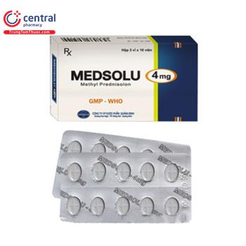 [CHÍNH HÃNG] Thuốc Medsolu 4mg - Hết viêm giảm đau hiệu quả
