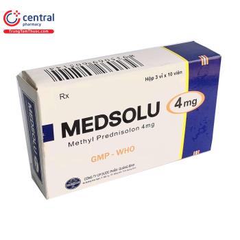 [CHÍNH HÃNG] Thuốc Medsolu 4mg - Hết viêm giảm đau hiệu quả