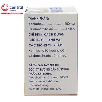 Thuốc Meko INH 150: Cách dùng, liều dùng, lưu ý khi sử dụng