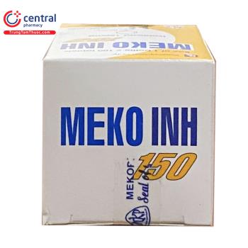 Thuốc Meko INH 150: Cách dùng, liều dùng, lưu ý khi sử dụng