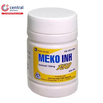 Thuốc Meko INH 150: Cách dùng, liều dùng, lưu ý khi sử dụng
