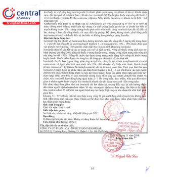 Thuốc Meko INH 150: Cách dùng, liều dùng, lưu ý khi sử dụng