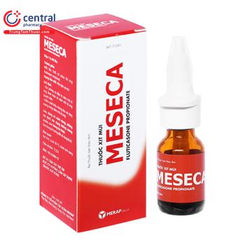 Thuốc xịt mũi Meseca: Chỉ định - Liều dùng và Giá bán