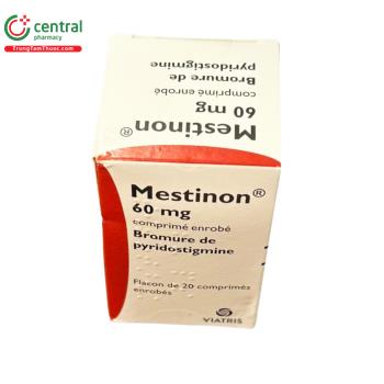 Thuốc Mestinon 60mg Viatris của Pháp - Thuốc điều trị rối loạn thần kinh cơ