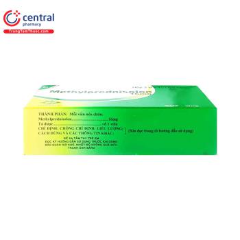 [CHÍNH HÃNG] Thuốc Methylprednisolon 16mg Vidipha chống viên hiệu quả