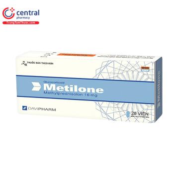 [CHÍNH HÃNG] Thuốc Metilone tác dụng chống viêm và ức chế miễn dịch