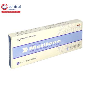 [CHÍNH HÃNG] Thuốc Metilone tác dụng chống viêm và ức chế miễn dịch
