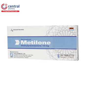 [CHÍNH HÃNG] Thuốc Metilone tác dụng chống viêm và ức chế miễn dịch
