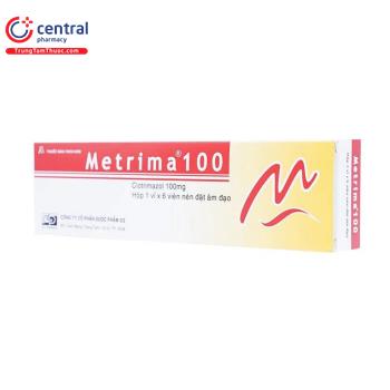 [CHÍNH HÃNG] Thuốc Metrima 100mg điều trị viêm nhiễm âm đạo