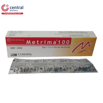 [CHÍNH HÃNG] Thuốc Metrima 100mg điều trị viêm nhiễm âm đạo