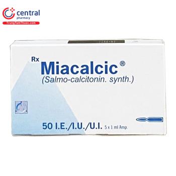 [CHÍNH HÃNG] Thuốc tiêm Miacalcic 50 UI/ml: phòng và trị loãng xương