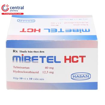 [CHÍNH HÃNG] Thuốc Mibetel HCT điều trị tăng huyết áp vô căn